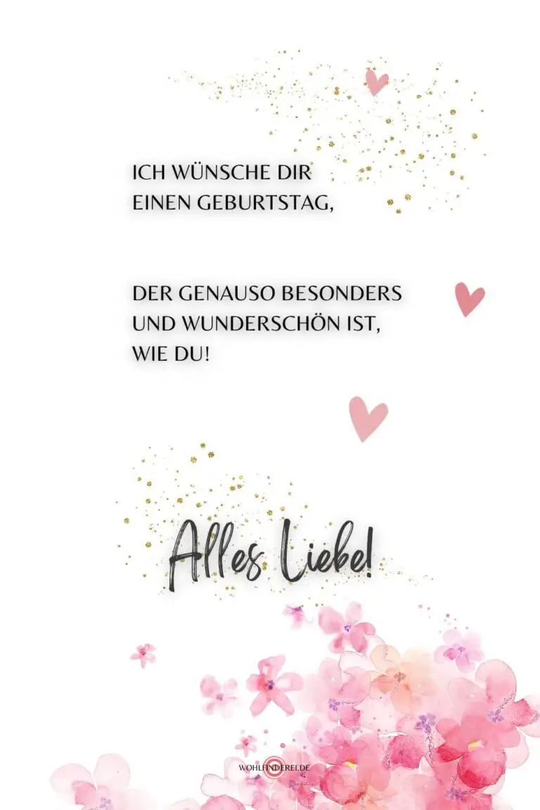 Glückwünsche zum Geburtstag: Die Top 100+ Geburtstagswünsche!